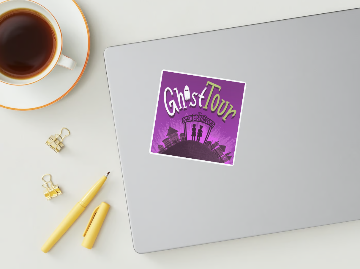 Ghost Tour Sticker — Girl Tales